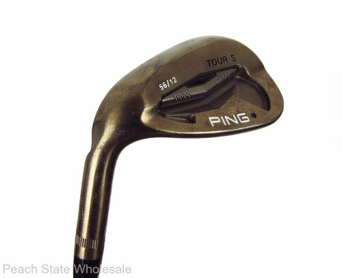 Ping Tour-S Wedge Gap GW 56 12 Deg Bounce Rustique Left Hand Black Dot ...