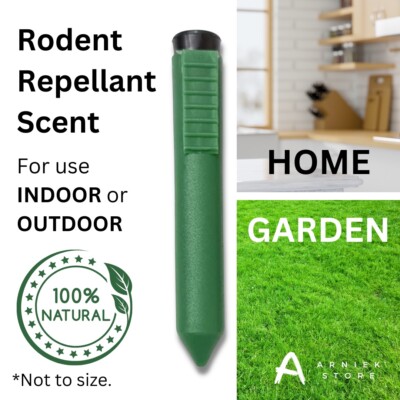 Natural Rat & Mouse Repellent Tube – Rodent Deterrent Pest Control ...