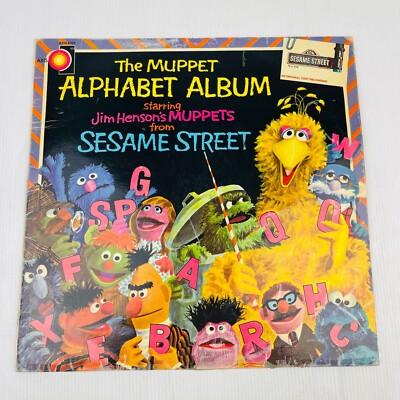 Sesame Street The Muppet Alphabet Album 1971 Vinyl Record Gatefold | eBay