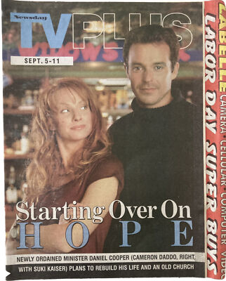 CAMERON DADDO SUKI KAISER Newsday Local TV Guide September 5 1999 /LI ...