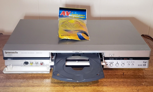 Panasonic DMR-E50P DVD Video Recorder Player DVD-RAM DVD-R with RCA ...