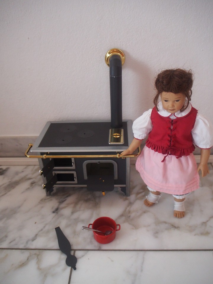 Puppenstube * Bodo Hennig *Puppenherd* 1:5 -Romantic -Programm & Heidi ...