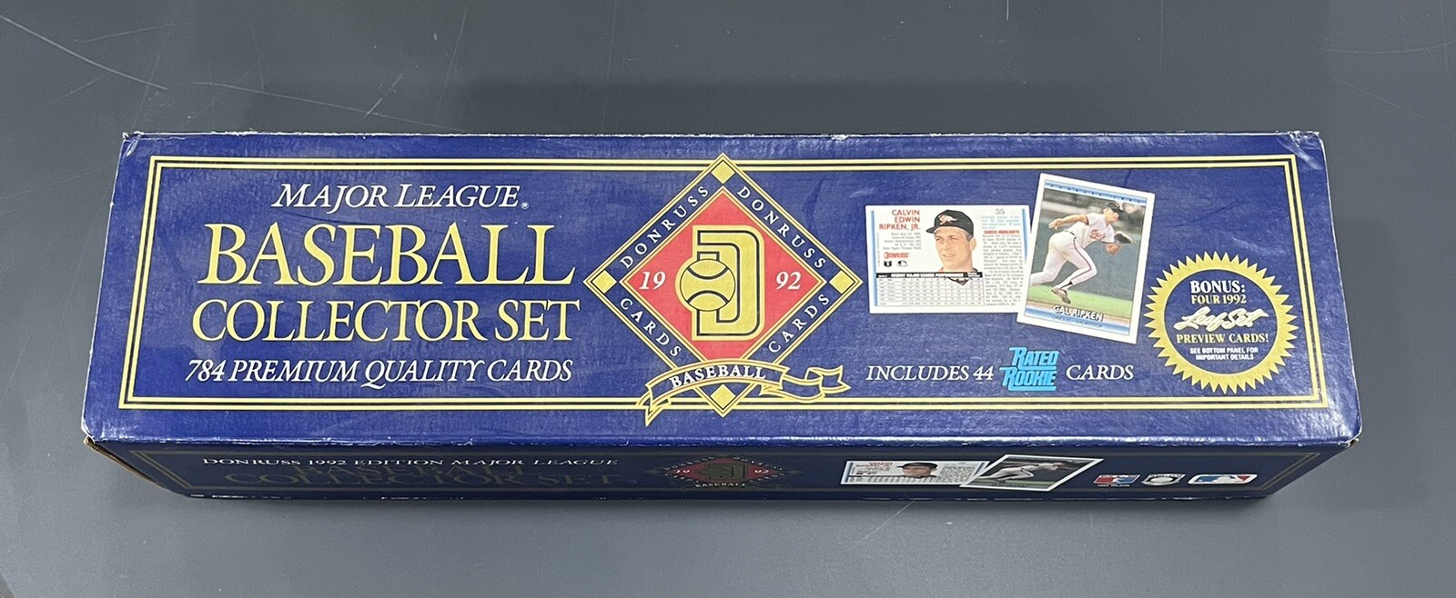 DONRUSS MAJOR LEAGUE BASEBALL COLLECTOR SET 1992 784 Premium Quality ...