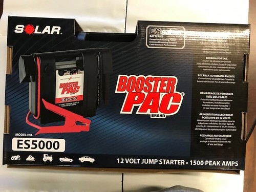 Booster PAC ES5000 1500 Peak Amp 12V Jump Starter | eBay