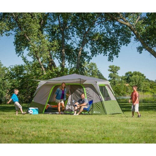 11 Person Camping Tent Instant Cabin Private Room Outdoor All Season ...