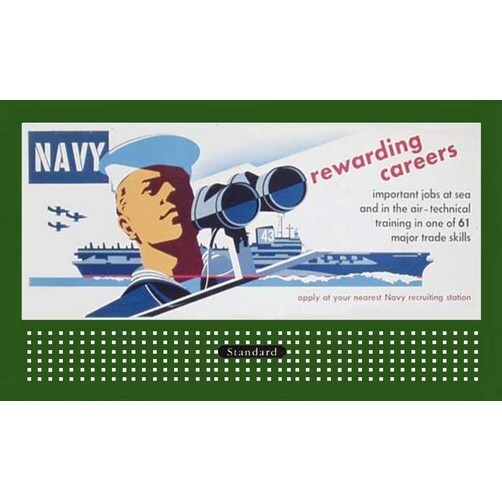 LIONEL STYLE BILLBOARD INSERT NAVY #4 & AMERICAN FLYER | eBay