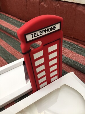 LULU GUINNESS VTG RED TELEPHONE BOX IPHONE 7 CASE RRP 150 NEW | eBay UK