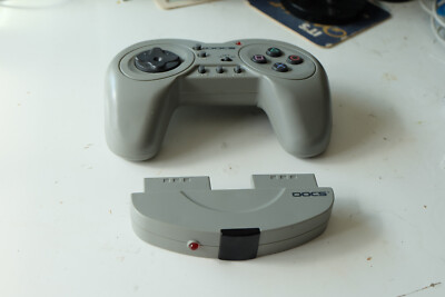DOCS IR wireless controller w/ adapter dongle for PlayStation/PS1 | eBay