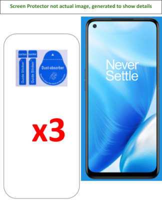 3x OnePlus Nord N200 5G Screen Protector w/ cloth and installation ...