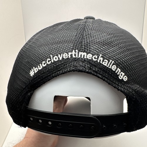 Bucci's Overtime Challenge Hat Cap Mesh Back Red Black John Buccigross ...