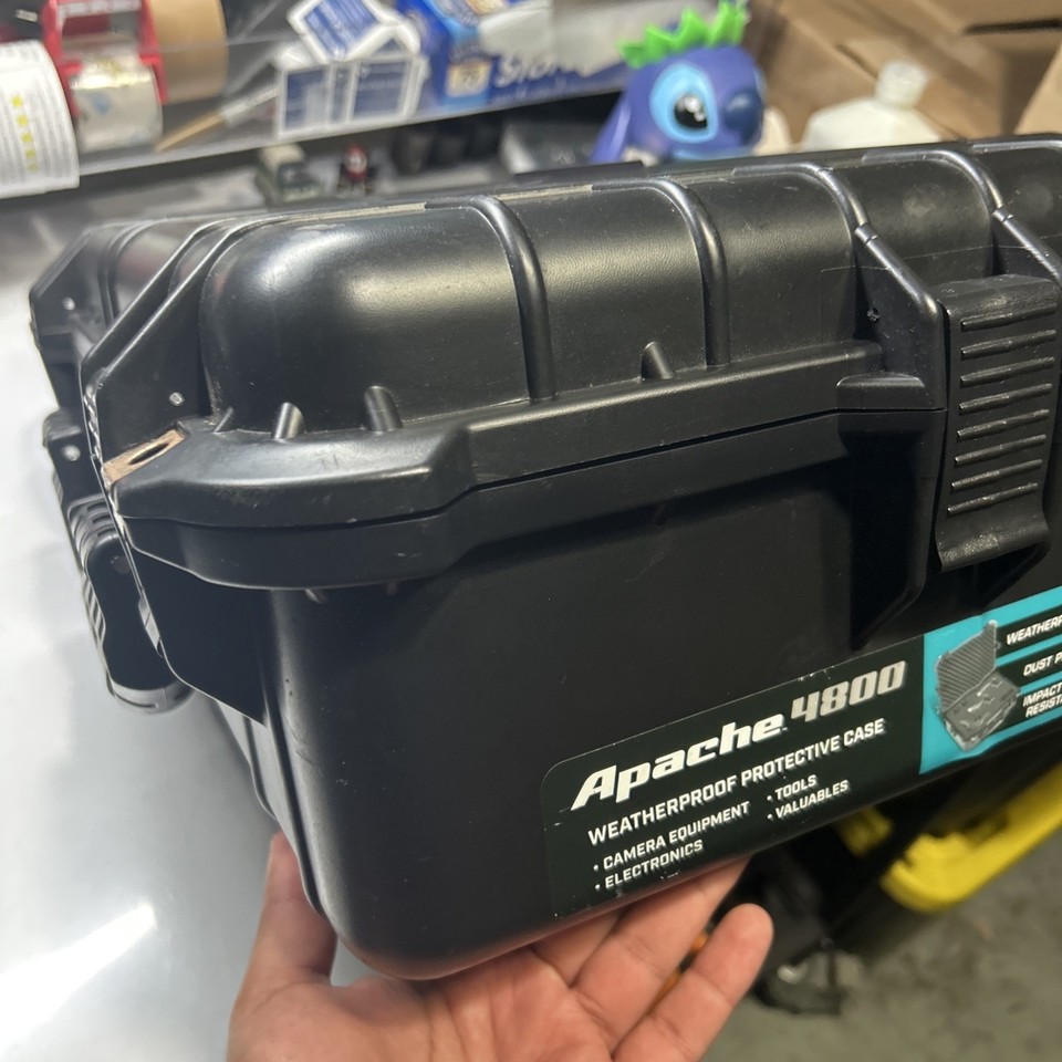 Apache 4800 Weatherproof Water Dust Protective Hard Case Strong Secure ...