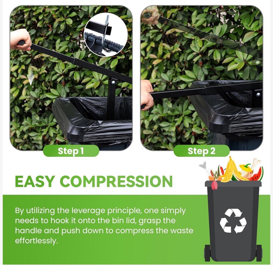 Wheelie Bin Compactor, Dustbin Crusher, Bin Booster, Bin Crusher 💥💥💥💥 ...