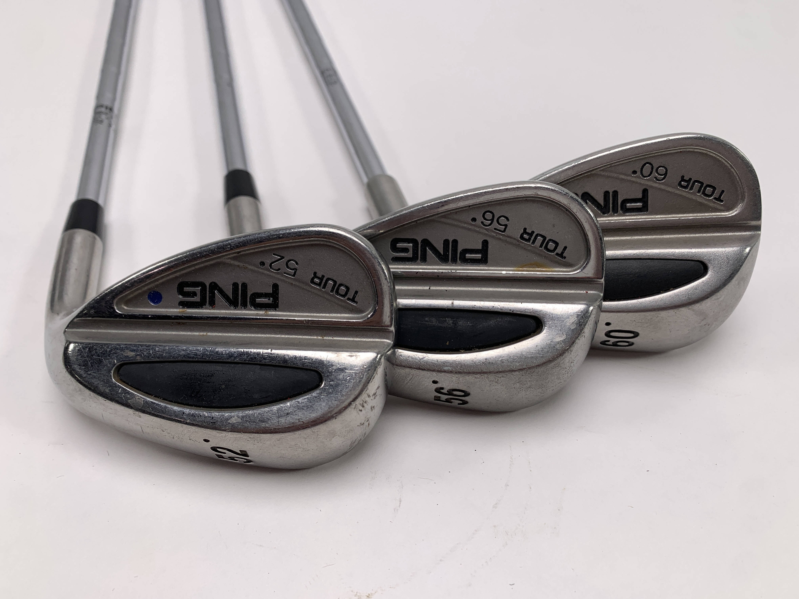 Ping Tour Wedge Set 52* | 56* | 60* Blue Dot 1* Up Stiff Steel Mens RH ...