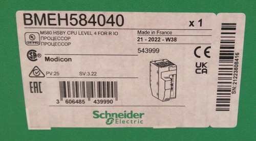 Schneider Electric BMEH584040 PLC CPU Module New in Box | eBay