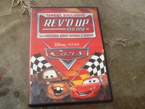 Rev'd Up Cars - Disney Pixar - Target Exclusive - DVD Disc FREE ...