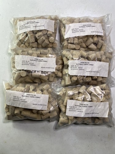 (6) PKGS OF 100 POP GUN CORKS FOR PLAY GUNS NOS ORIGINAL GENERAL STORE ...