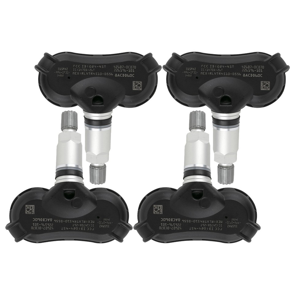 4x 42607-0C080 TPMS Tire Pressure Sensor For 2006-2017 Toyota Tundra ...