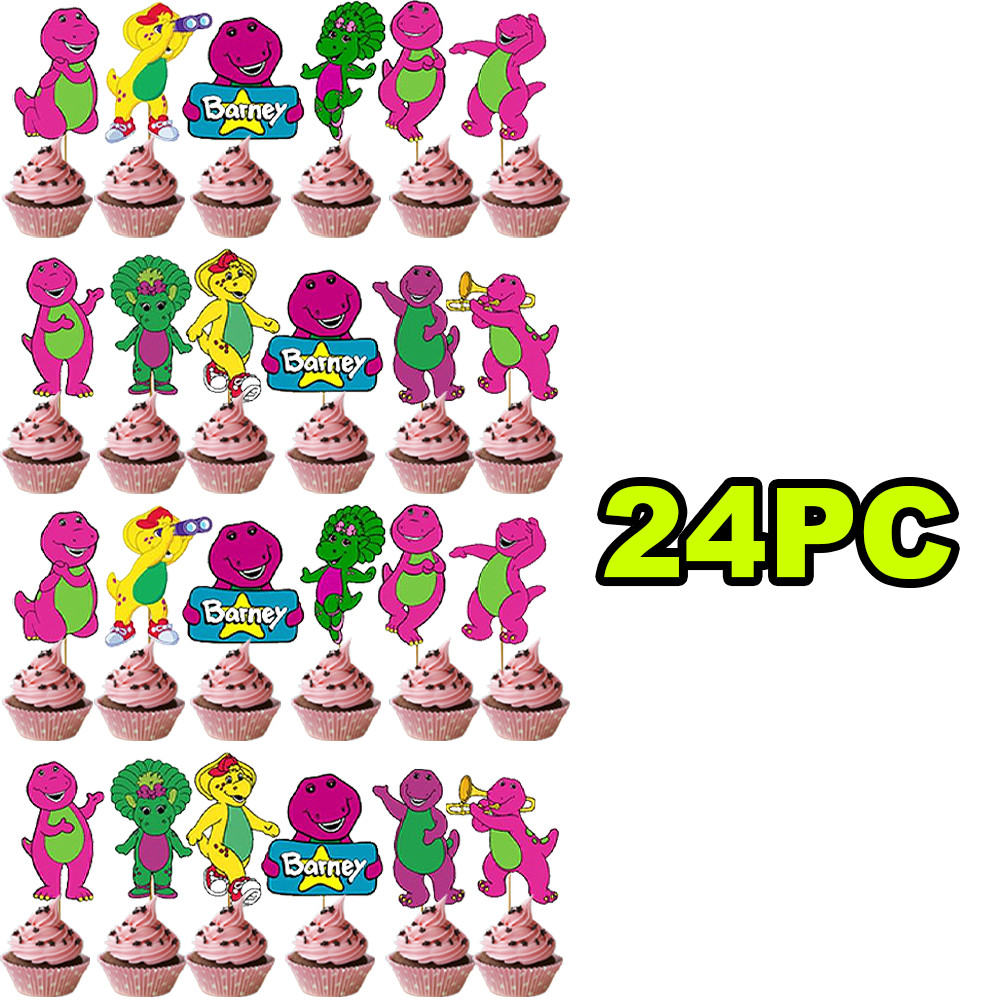 Barney Cupcake Ideas