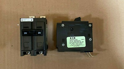 New Eaton Cutler Hammer QBHW QBHW2020 2 Pole 20 Amp 240v Circuit ...