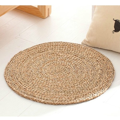 Eco Corn Husk Cattail Hassock Round Pad Mat Tatami Floor Chair Seat ...