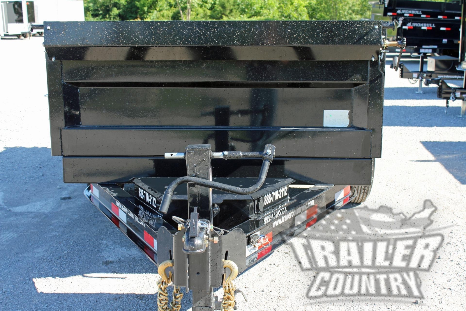 NEW 7 X 12 14K GVWR Scissor Hoist Power Hydraulic Dump Trailer ...
