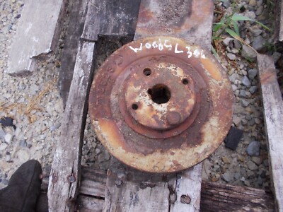 Woods L306 Belly mower Tractor deck blade spindle top belt drive pulley ...