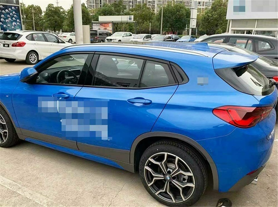 2Pcs Fit for BMW X2 F39 2018-2021 Aluminum Roof Rail Rack Side Rail Bar ...