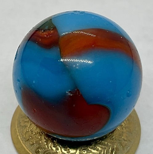 A Vintage Peltier “Spider-Man Marble. Measures .75” In Near Mint ...