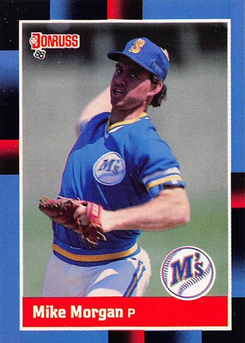 Mike Morgan 1988 Donruss 120a Seattle Mariners Baseball Card | eBay ...