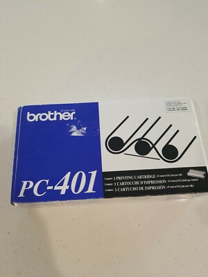 Genuine OEM Brother PC-401 Fax Printing Cartridge 560 565 PC401 | eBay