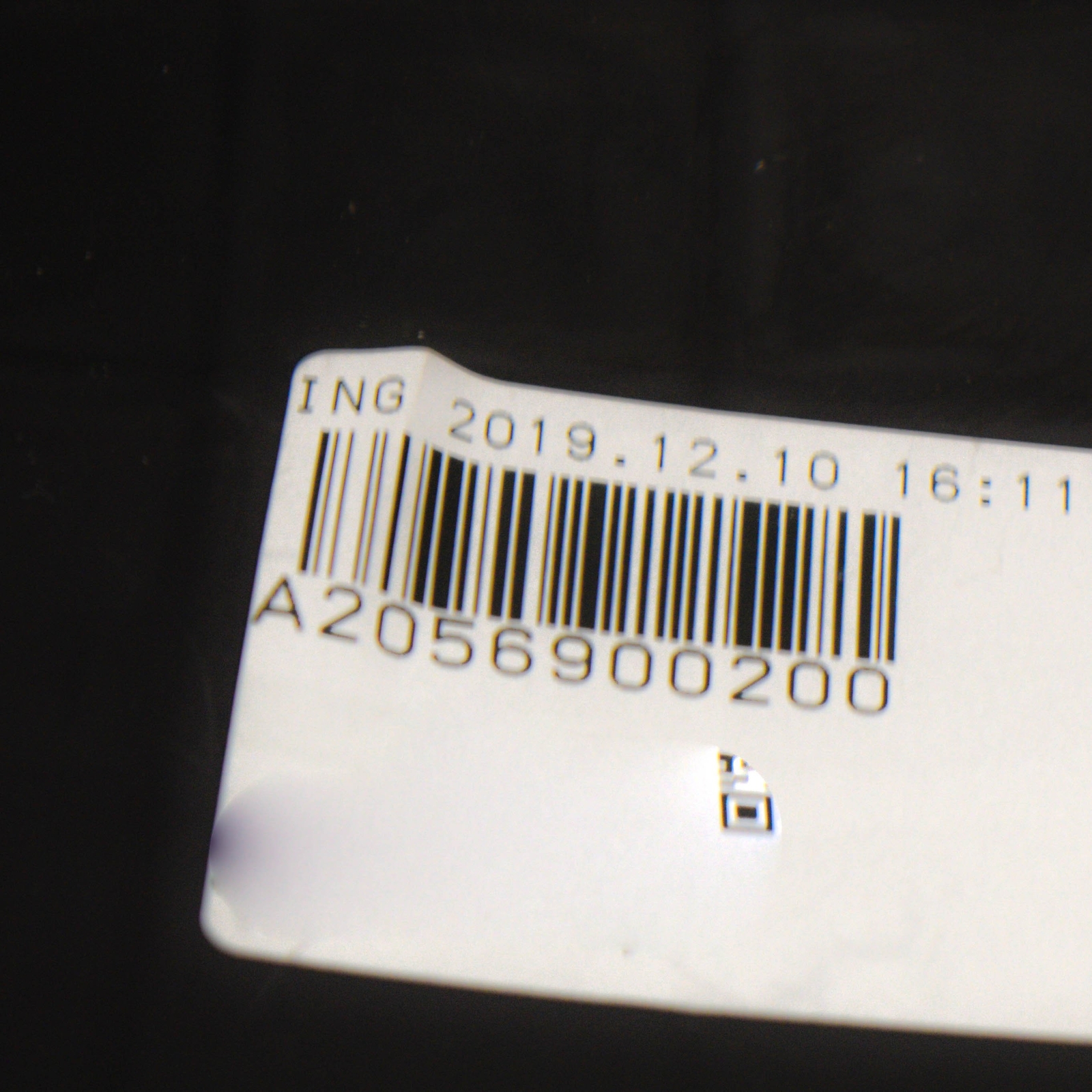 MERCEDES BENZ C W205 Front Right Fender Servicing Flap A2056900200 NEW ...