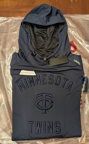 UNRL x Minnesota Twins Navy Crossover Hoodie (Size XL) ~ NWT ~ Twins ...