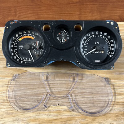 1974-1979 Pontiac Trans Am Instrument Cluster 6k Tach 160 MPH ...