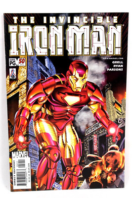 Invincible Iron Man #50 (395) Tinman Greg Horn Variant 2002 Marvel ...