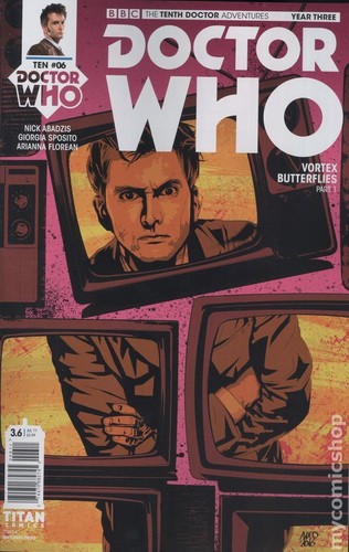 Doctor Who The Tenth Doctor Year Three #6A FN 2017 Stock Image | eBay