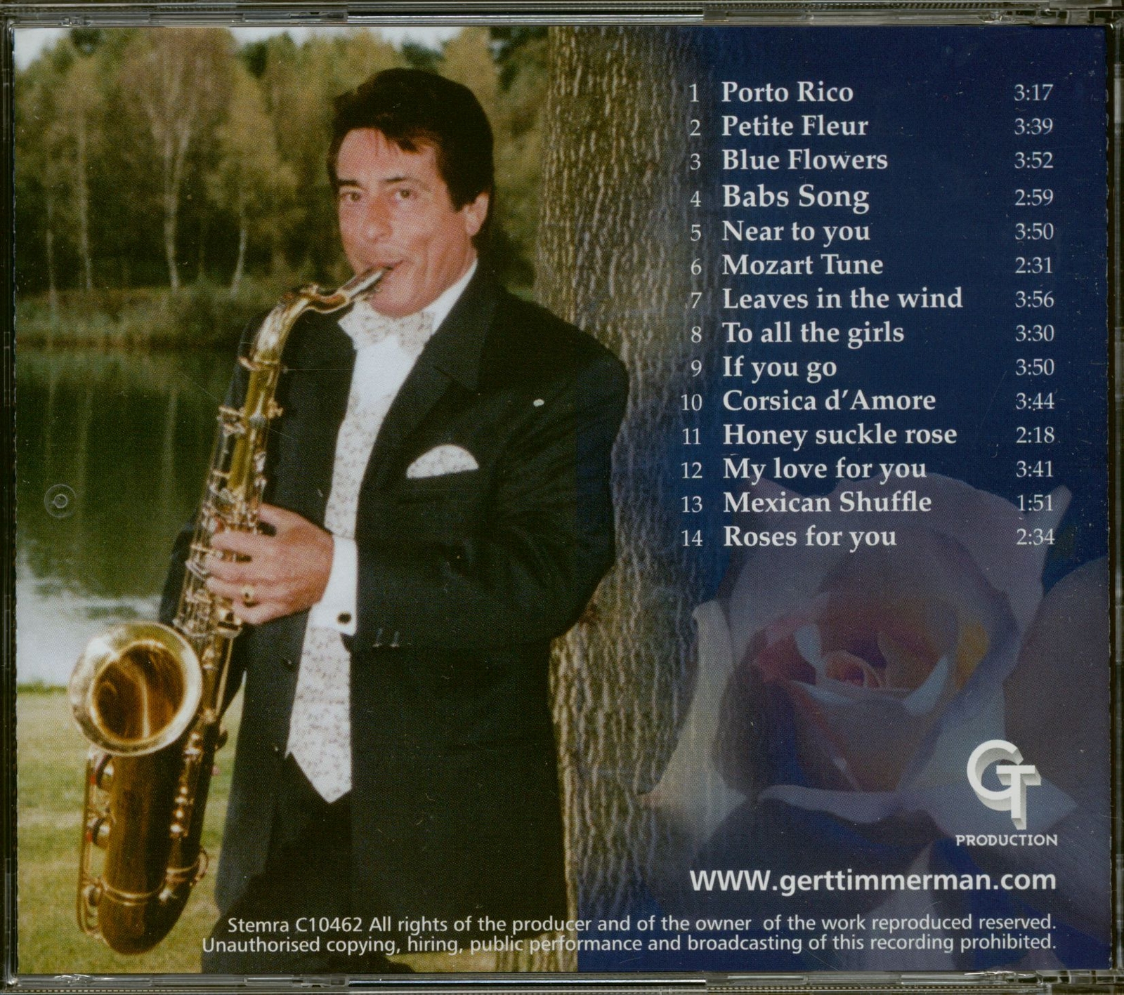 Gert Timmerman - Roses For You (CD) - Deutsche Oldies/Schlager ...