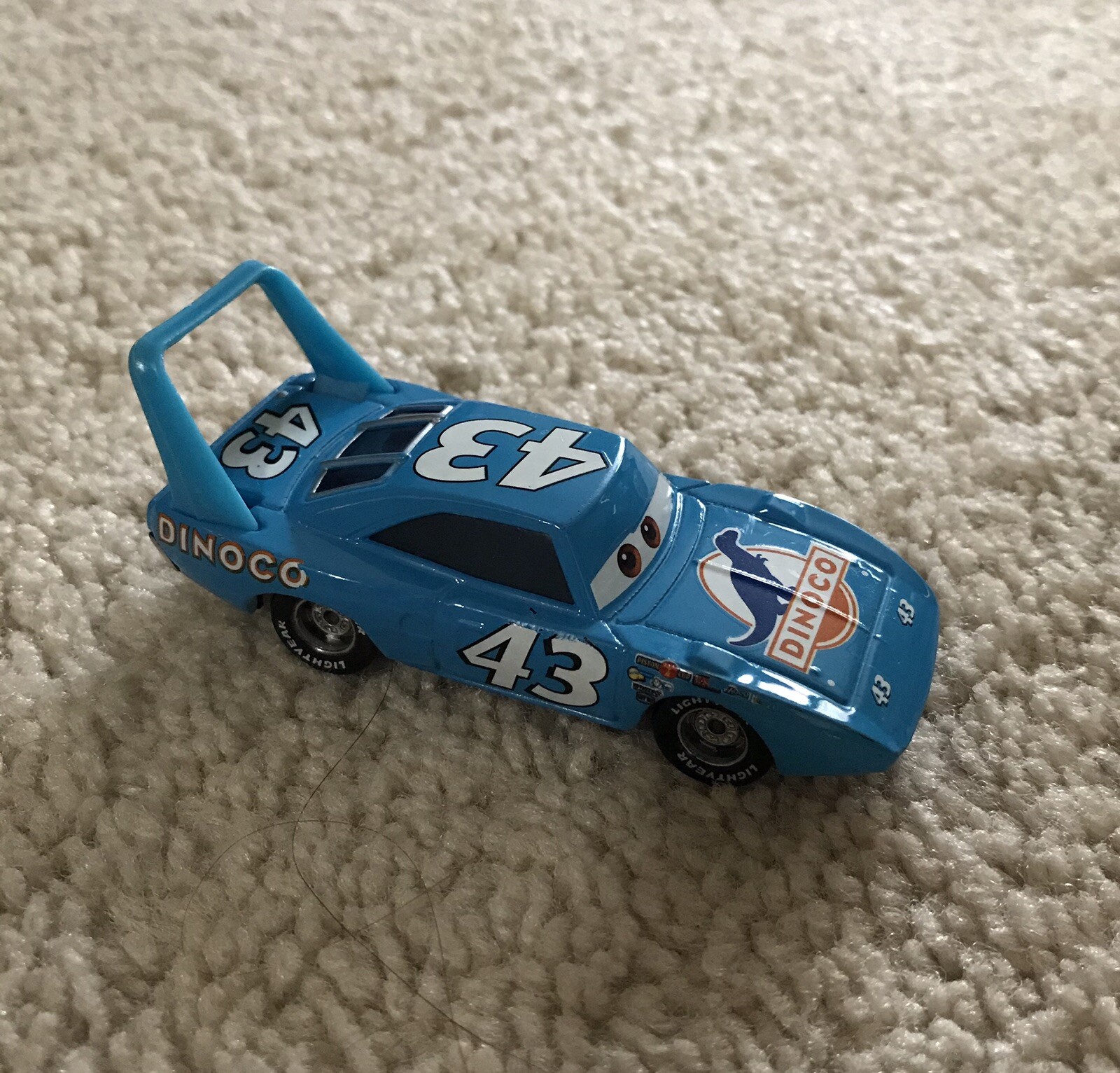 Mattel Disney Pixar Cars No.43 Dinoco The King D3 | eBay