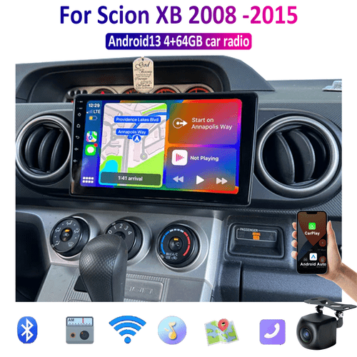 Carplay For Scion XB 2008 -2015 Car Stereo Radio GPS Navi Android 13 | eBay