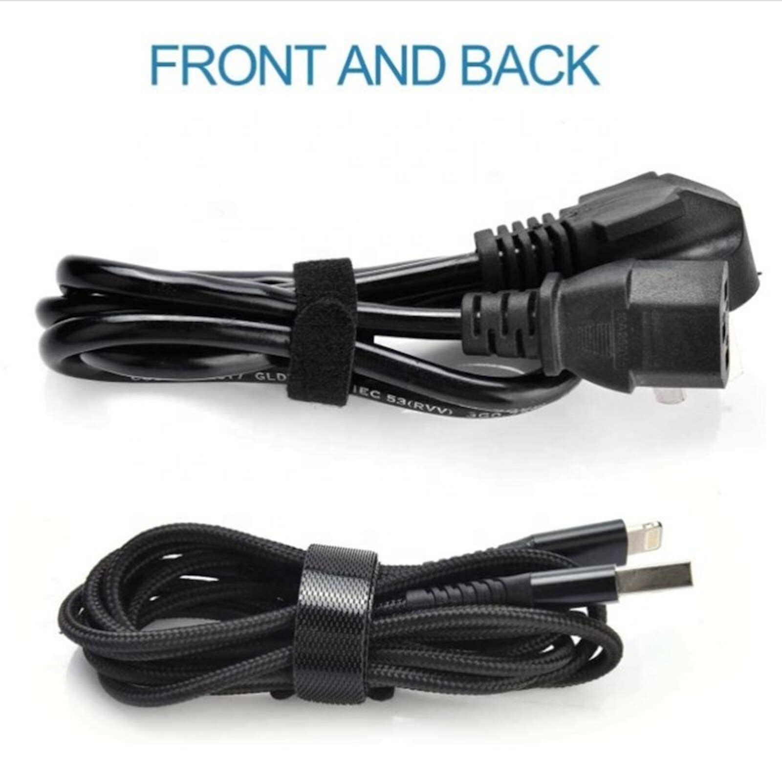 500 X Fermeture Scratch Serre-Câbles Réutilisable Chaque 5x 100 Pièce ...