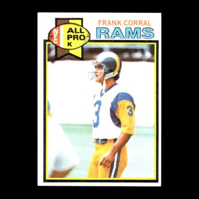 Frank Corral 1979 Topps Rookie Los Angeles Rams #80 R309J 1 | eBay