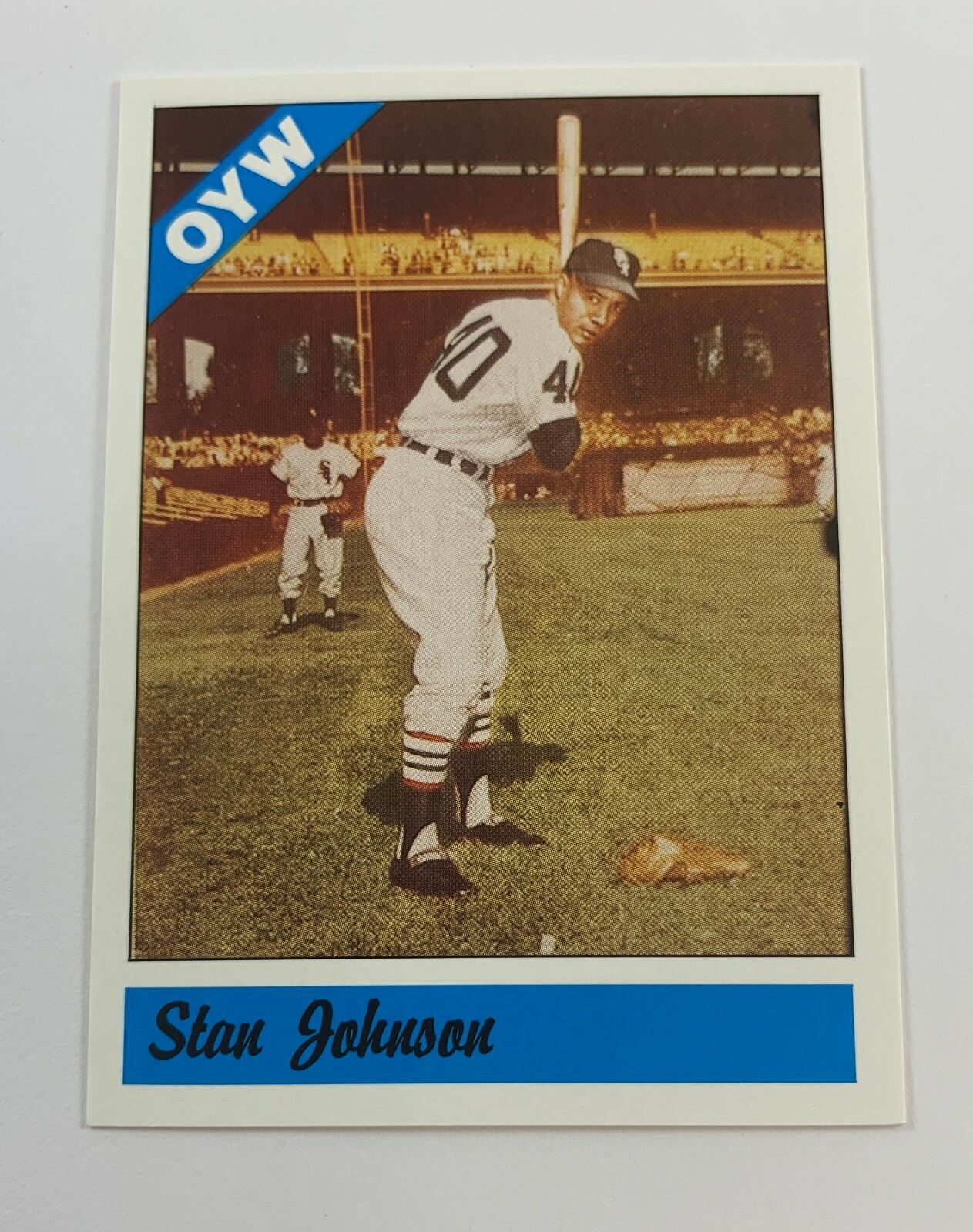 Fritsch One Year Winners Baseball Singles: #63 Stan Johnson | eBay