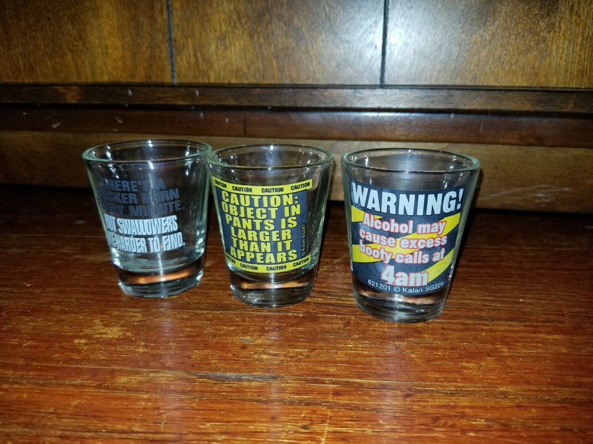 Shot Glass Memes 12 Pack Acrylic Clear Party Shot Glasses 1.2 Ounce