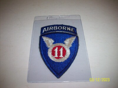 11th Airborne Patch w/Tab | eBay