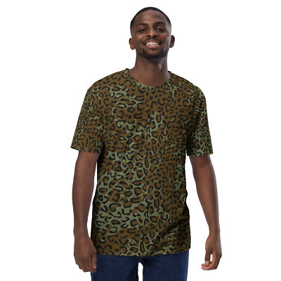 Zaire Leopard Spot Camouflage Men's t-shirt | eBay