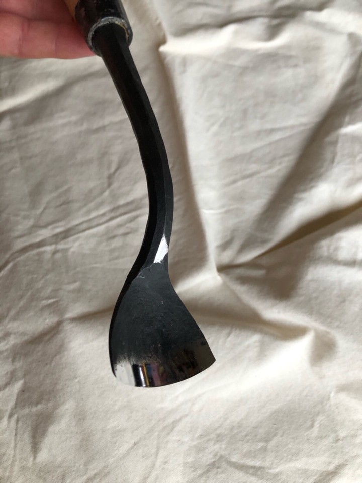 Nic Westermann swan neck gouge with custom handle | eBay UK