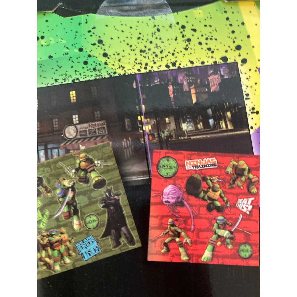 Nickelodeon Teenage Mutant Ninja Turtles Sticker Fun Set Reusable ...