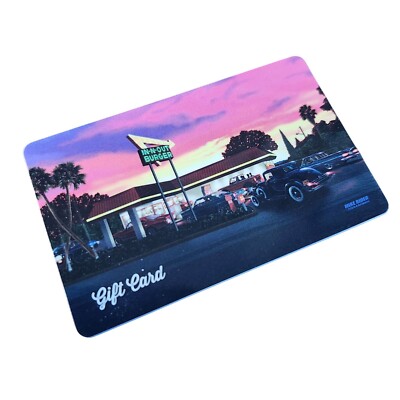 In-N-Out Burger Cruising Classic Drive Thru No Value Gift Card 2024 | eBay