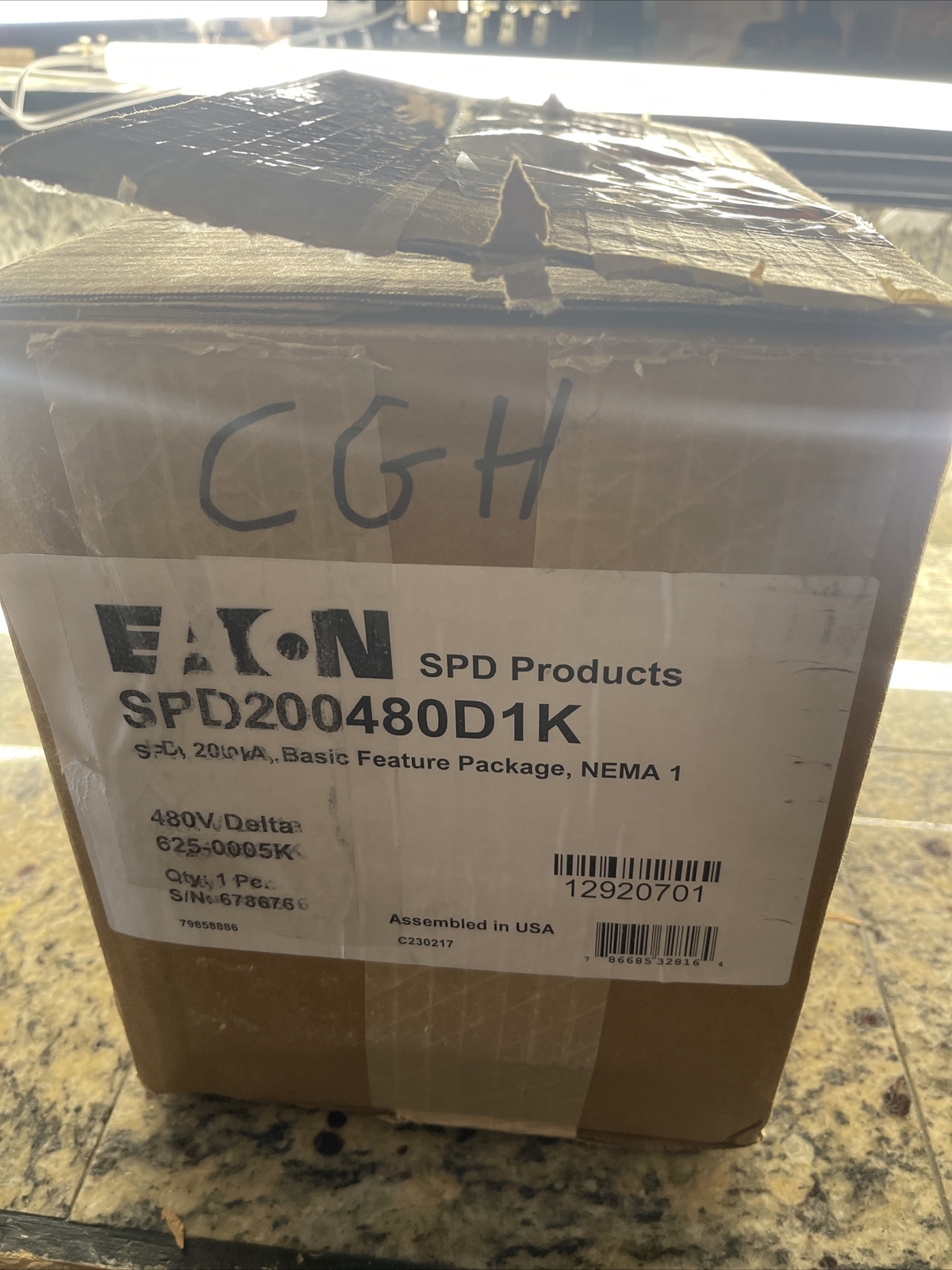 *NEW* Eaton SPD Series Surge Protective Device SPD200480D1K Type 1 480V ...