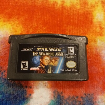 Star Wars The New Droid Army Gameboy Advanced. Authentic 2002 Tested 👍 ...