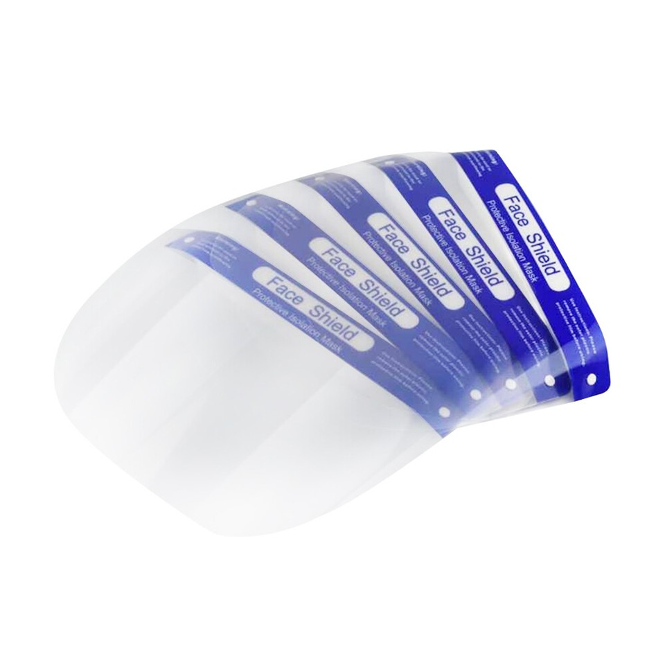 5pcs Splash Saliva-proof Anti-fog Cap Full Face Protective Shield Hat ...